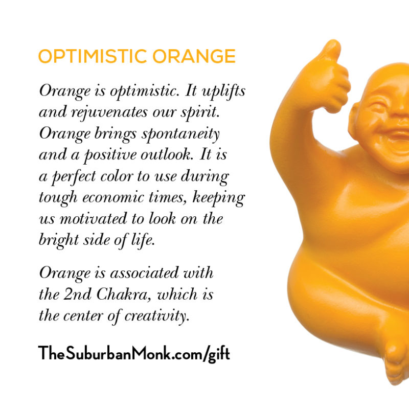 Optimistic Orange - The Suburban Monk